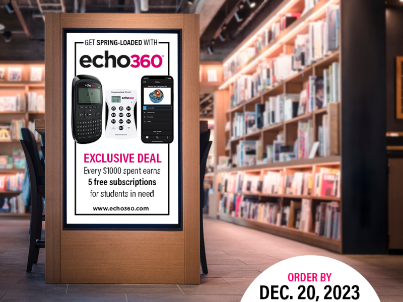Echo360 Bookstore - Contact Us - Echo360